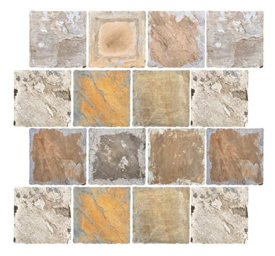 Germany Heavy Duty 20x20x2cm Porcelain Floor Tiles & Outdoor Stone Wall ...
