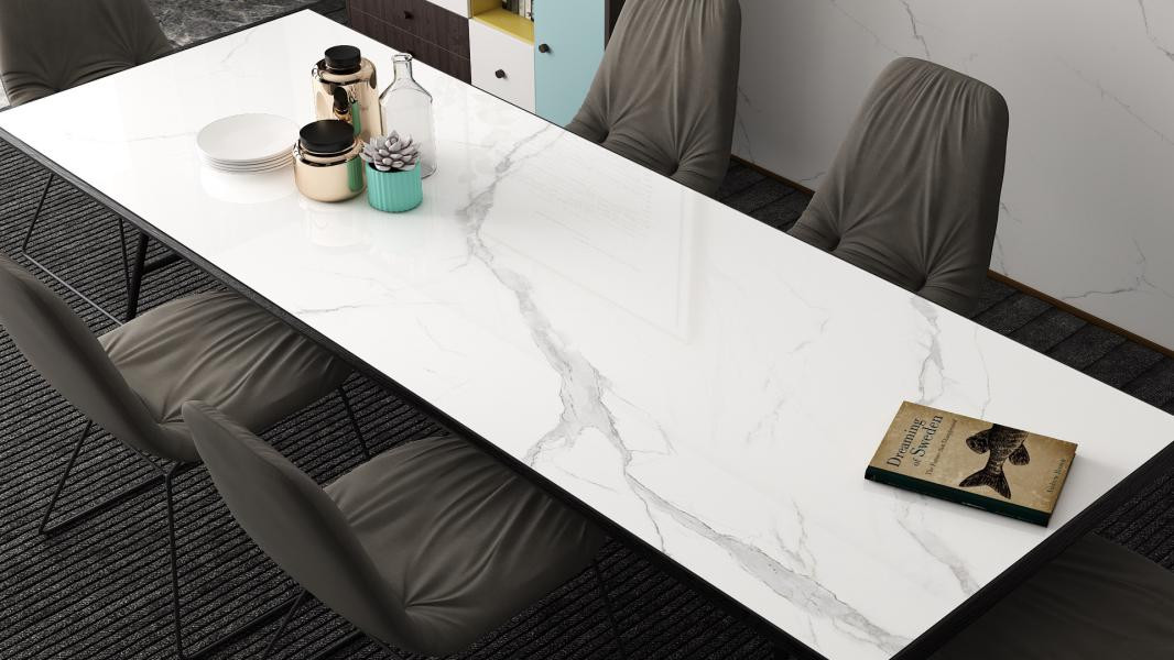 Luxury 800x2400mm Marble Porcelain Tiles | Armani & Colorado White Floors